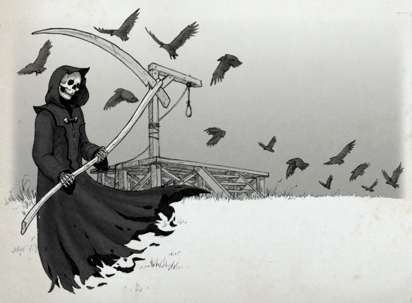 David Deen WebStudio : The Grim Reaper (Groovy Tubes: Monsters)