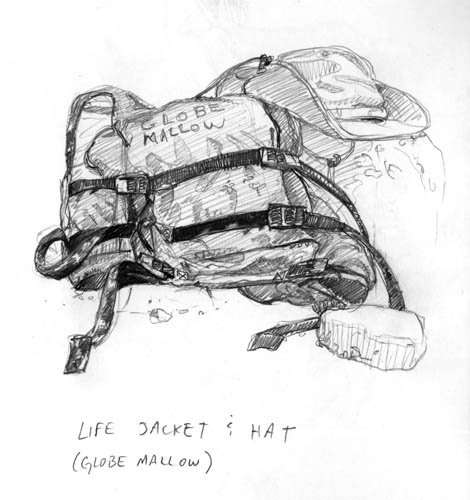 David Deen WebStudio : Still Life with Life Jacket and Hat